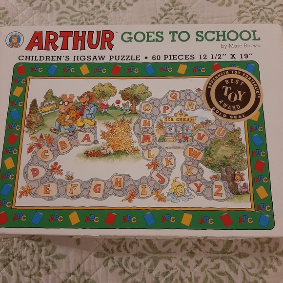Great American Puzzle Factory | Toys | Arthur Goes To School Puzzle ...
